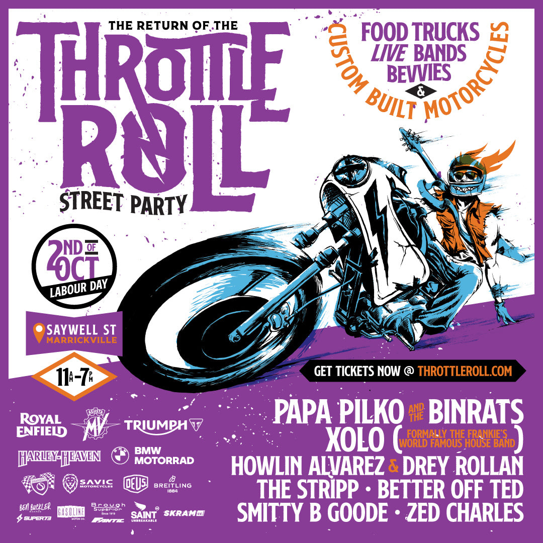 The Throttle Roll Street Party is Back! – Ben Buckler Boards