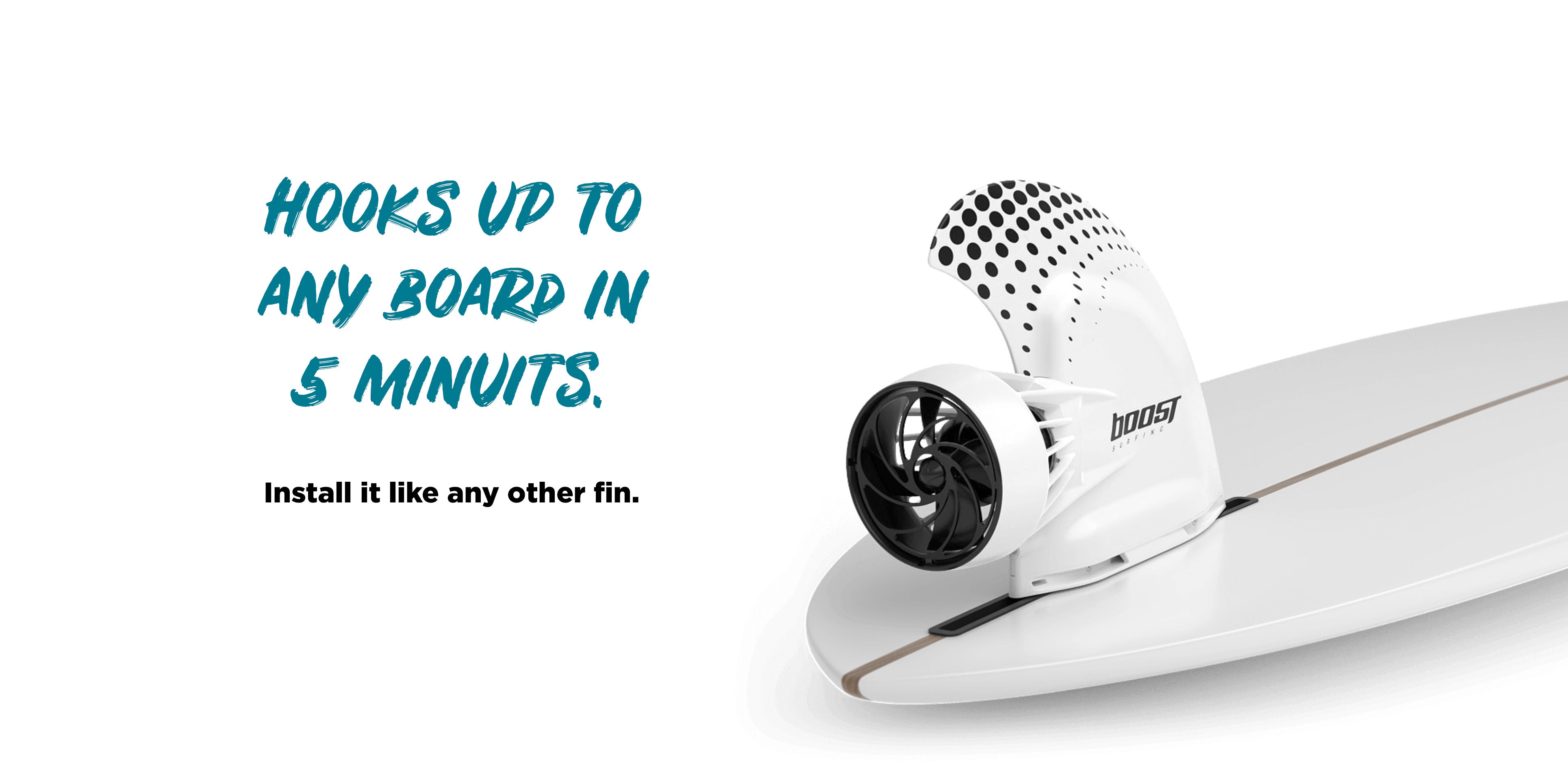 Boost Electric Surf Fin – Ben Buckler Boards