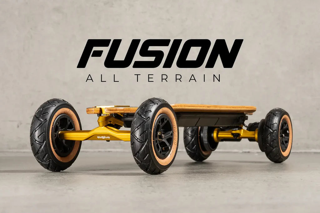 Fusion All Terrain Electric Skateboard – Ben Buckler Boards